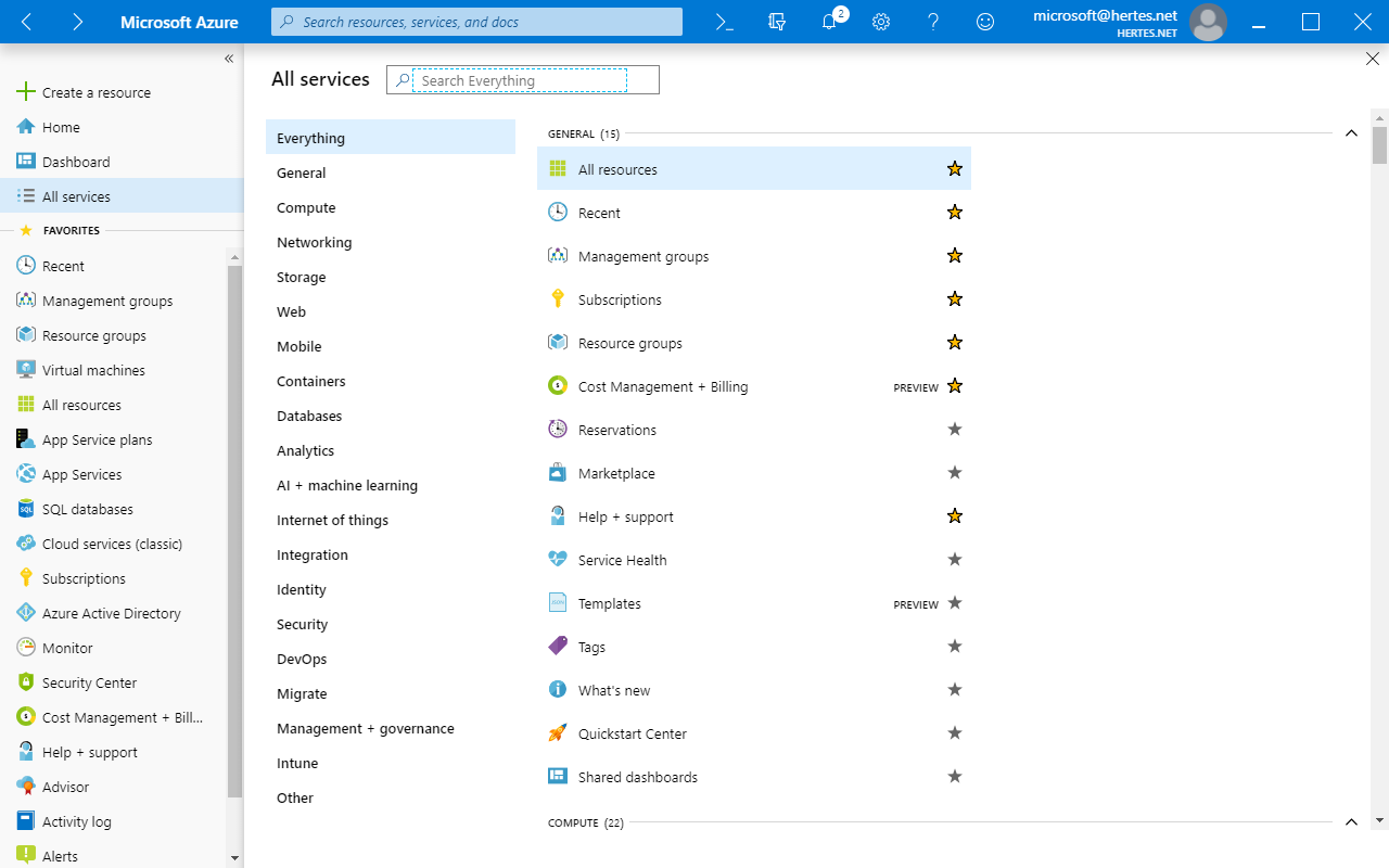 Azure Portal App für Windows (Preview) – Haikos Blog