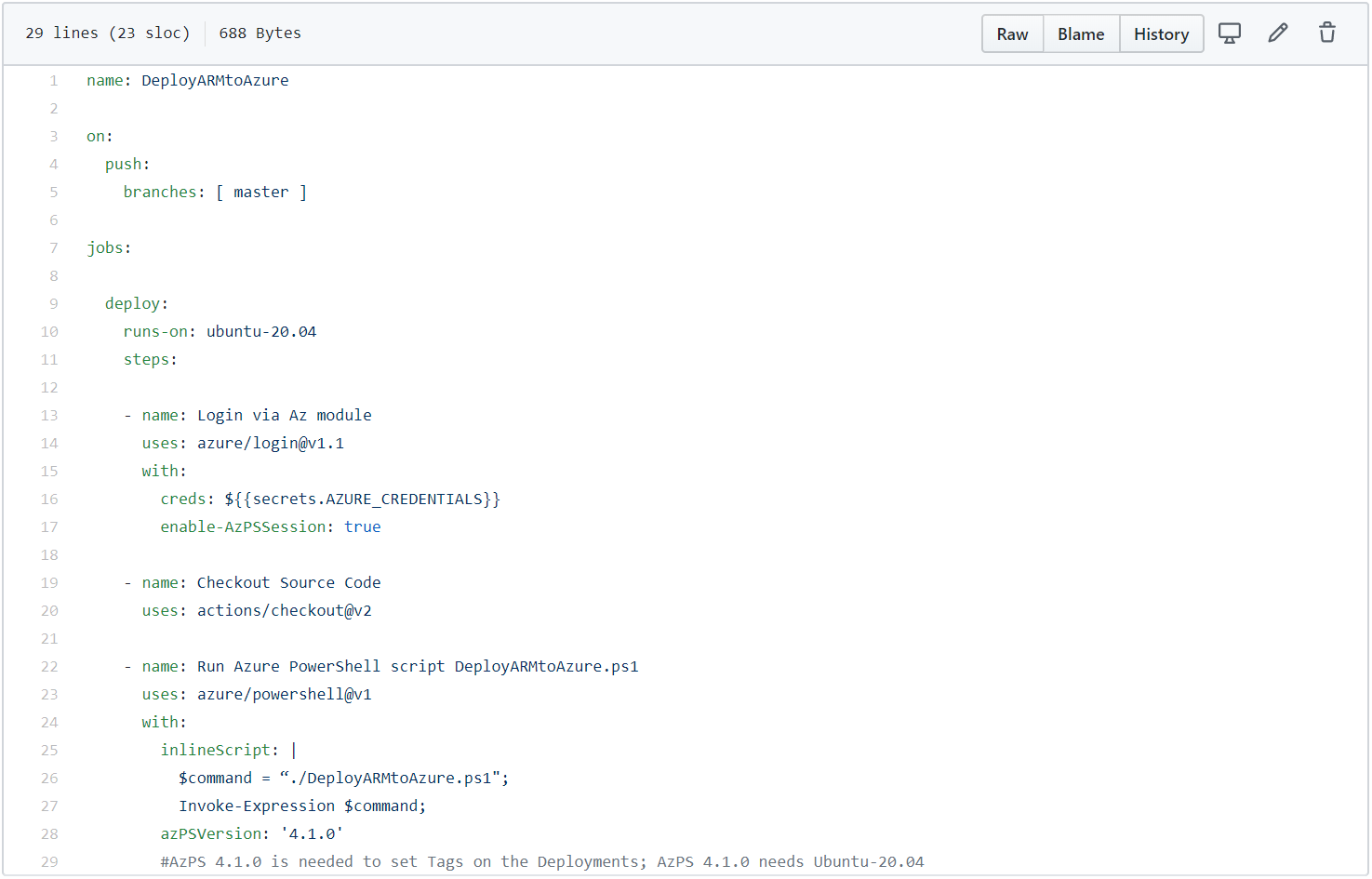 Deploy Multiple Arm Templates To Azure Using Powershell And Github 6582